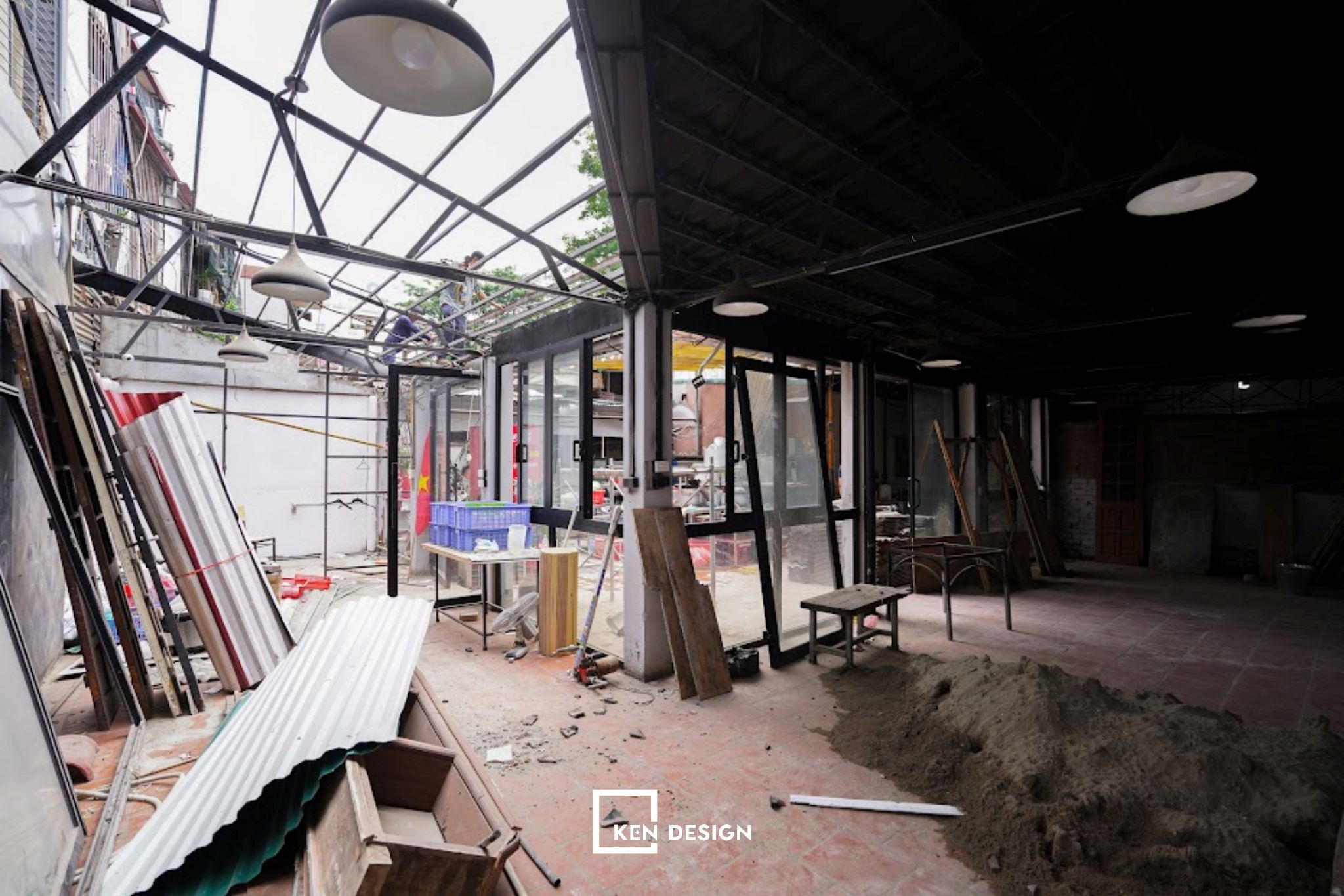 Dự án thi công nhà hàng lẩu cá kèo miền Tây tại Hà Nội | Kendesign